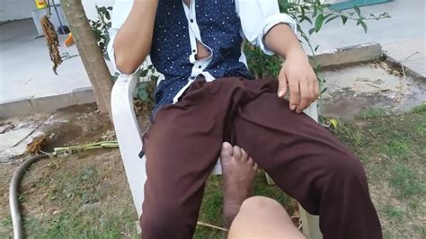 Rubbing His Bulge Thisvid Com