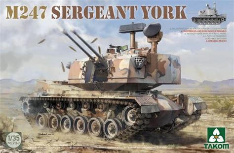 1 35 Takom M247 Sergeant York Divad