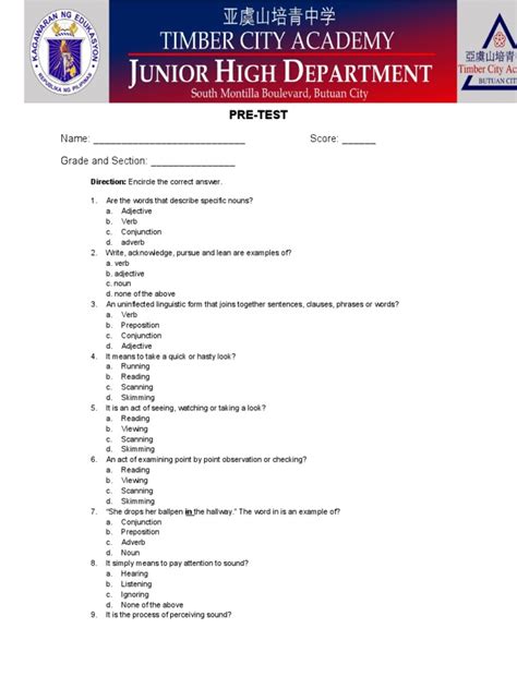 Pre Test For Merge Pdf