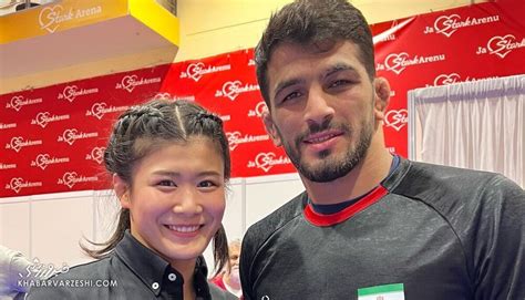 پیام عاشقانه دختر ژاپنی به حسن یزدانی واکنش همسر یزدانی عکس