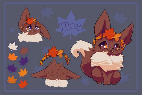 Eevee Oc By Mae Drawing On Deviantart