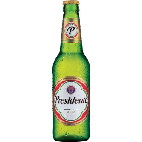 Presidente Pilsner Beer 6 Pack 12 Fl Oz Bottles Same Day Delivery D