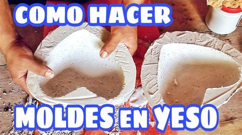 Cómo Hacer Moldes Con Yeso Escayola A Figuras De Icopor 👌👍 Como Hacer