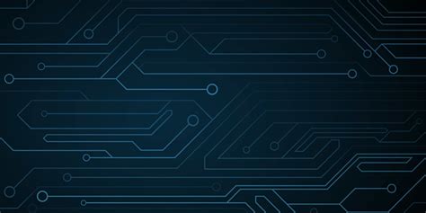 미래 사이버 컴퓨터 회로 배경 회로 기판 전자 네트워크 벡터 그림입니다 Eps 10 회로판에 대한 스톡 벡터 아트 및 기타