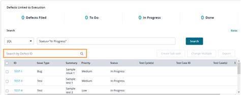 Searching For Defects Zephyr Enterprise Documentation