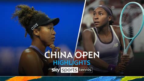 Naomi Osaka Vs Coco Gauff China Open Highlights Tennis News Sky