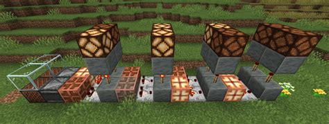 Copper Bulb Allows More Compact Binary Counters Rredstone