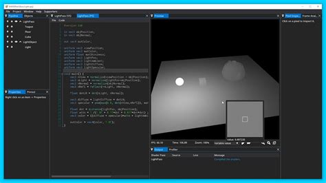 shadered the open source shader editor gains new way of debugging and