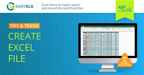 Create Excel File In Classic Asp Easyxls Guide