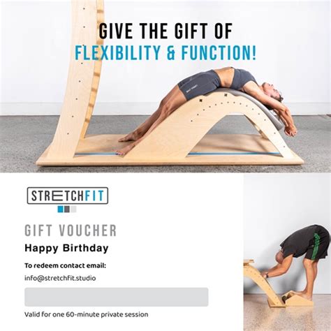 Private Class Voucher Stretchfit Studio Assisted Stretching Australia