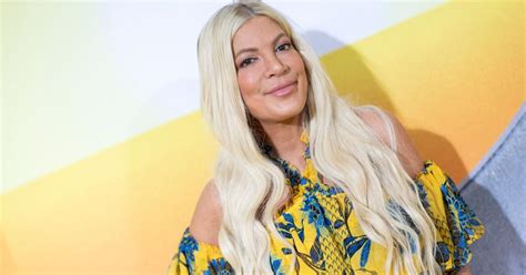 Tori Spelling Spotted Wearing Eye Patch