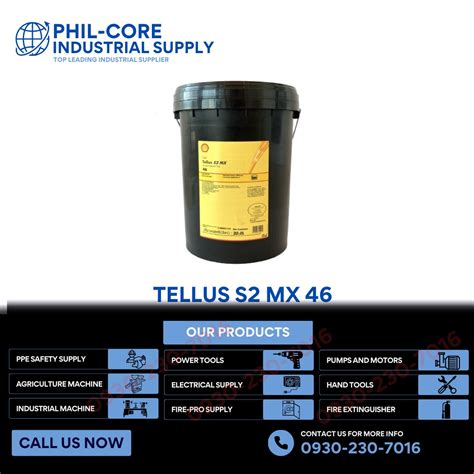 Hydraulic Oil Tellus S2 Mx 46 The Best In Hydraulic Fluid Technology