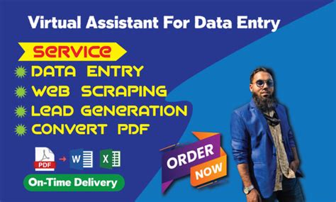 Perform Data Entry Web Scraping As A Virtual Assistant By Emrannil26