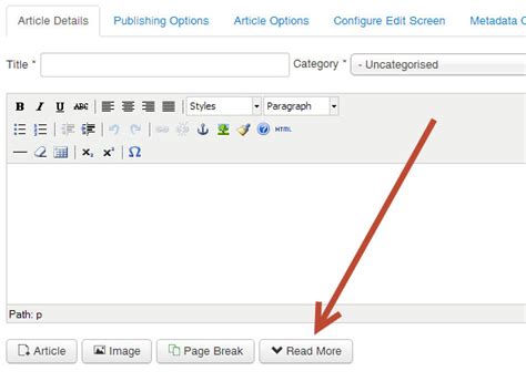 How To Remove Title From Read More In Joomla 3 Joomlabamboo Blog