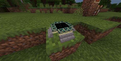 Pocket End Portal Mod Minecraft PE Bedrock Mods