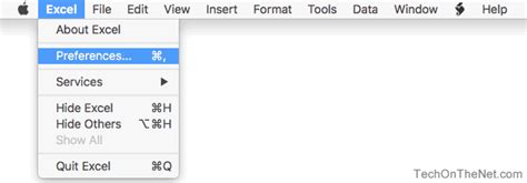 MS Excel For Mac How To Change Column Headings From Numbers To Letters