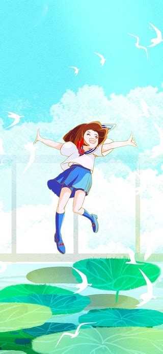 夏日晴空 风景手机动态壁纸 风景手机壁纸下载 元气壁纸