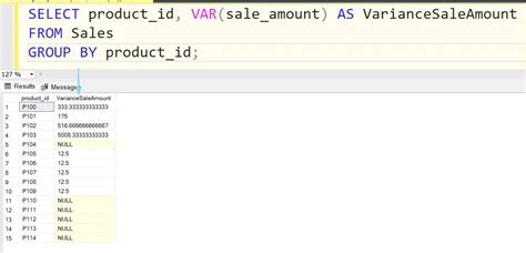 How To Use VAR Function In SQL Server SQL Server Guides