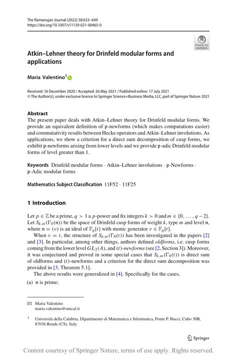 Atkinlehner Theory For Drinfeld Modular Forms And Applications