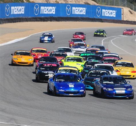 Mazda Miata Heritage Cup Schedule Set