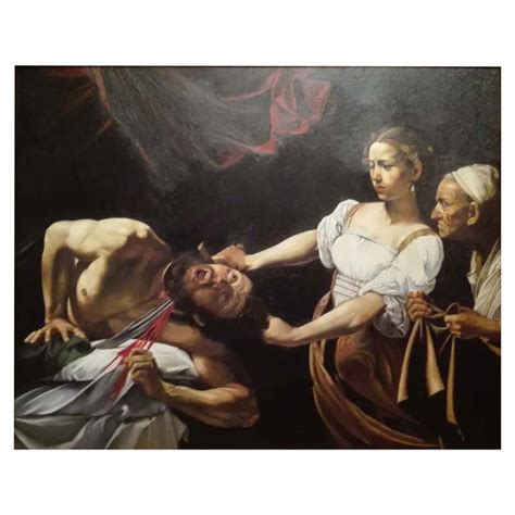 Copy Of Caravaggio Judith And Holofernes 20th Century For Sale At 1stdibs
