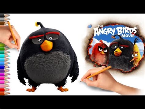 How To Draw Angry Birds Movie Bomb