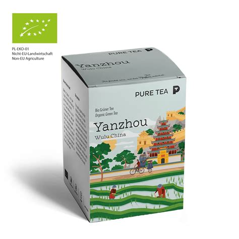Pure Tea Organic Yanzhou Wulu China Tea In Pillow Bag