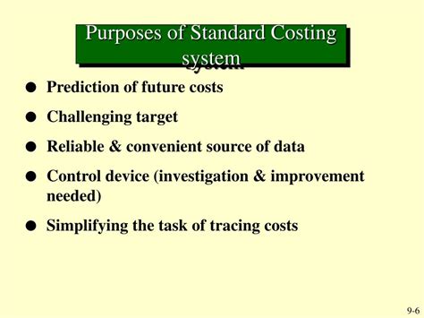 PPT Standard Costing PowerPoint Presentation Free Download ID 3671398