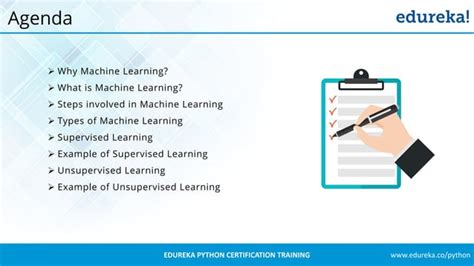Python Machine Learning Tutorial Machine Learning Algorithms Python Training Edureka Pdf