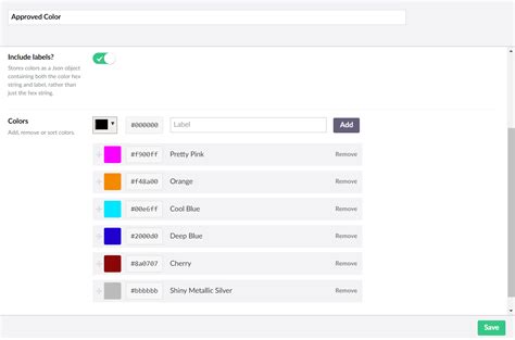 Add Option To Rename Color Picker Labels · Issue 3120 · Umbracoumbraco Cms · Github