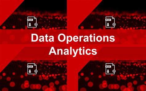Data Operations For Analytics Ag Datacom Philippines Inc