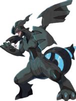 Zekrom Pokemon Legendary Electric Thunder Black Png