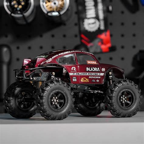 Injora Bug24 Body With Interior For 1 24 Scx24 C10 Jlu Bronco Base Cam