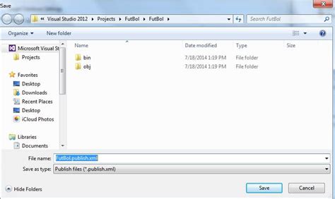 Define A Publish Profile For Ssdt
