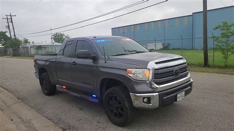 2014 Toyota Tundra Feniex Police Lights By Efs Houston Emergency Fleet