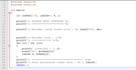 Contoh Program Array Dan Record Pada Bahasa C Lifeforshare