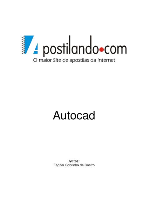Apostila De Autocad 2d Pdf
