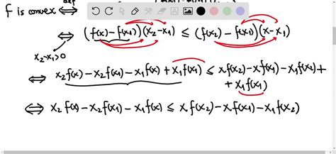 Solved Draw The Graph Of Any Strictly Convex Function F X Draw The Chord Between Any Two