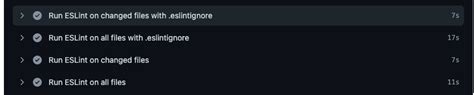 ESLint Changed Files Actions GitHub Marketplace GitHub