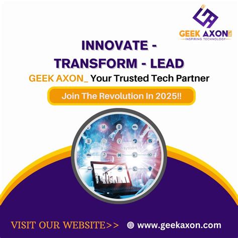 geek axon pvt ltd on linkedin you geekaxon techinnovation ai cloudcomputing