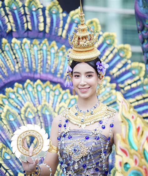 มิ้นต์ ชาลิดา สวยไร้ที่ติ นางสงกรานต์ 2561 ‘นางมโหธรเทวี