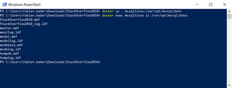 Linux Sql Server 2017 Auf Docker Mit Der Stack Overflow Demo Datenbank Cloudbrothers