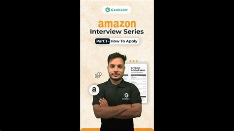 Amazon Interview Process How To Apply Amazon Interview Preparation Geekster Youtube