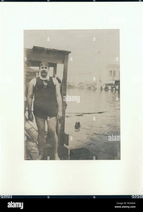 W E Dickey Of The New York Athletic Club As The Plunge For Distance