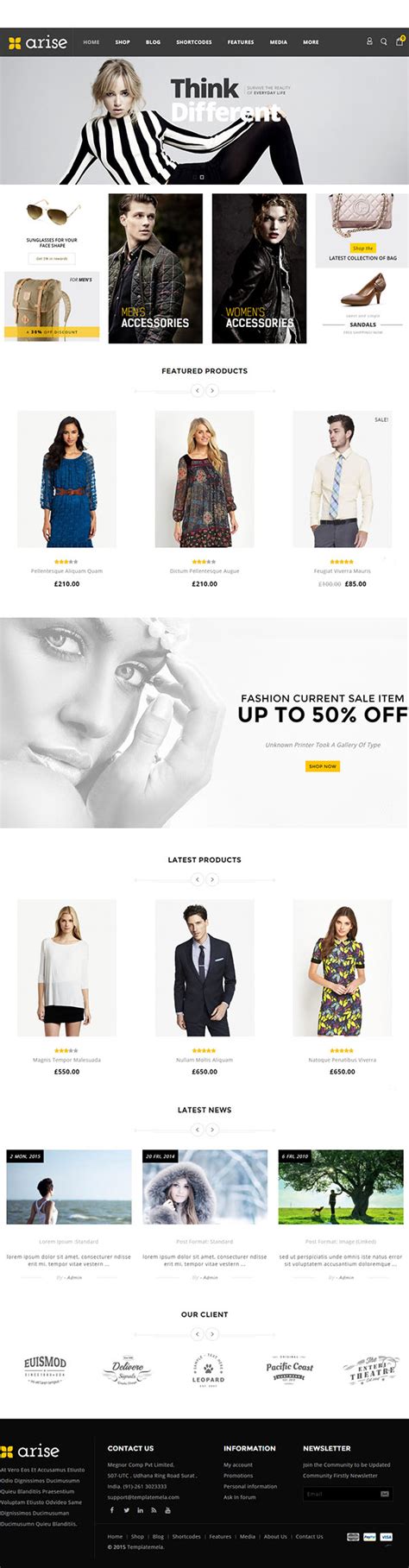 Best Responsive HTML5 WordPress Themes PSD Templates HTML5 CSS3