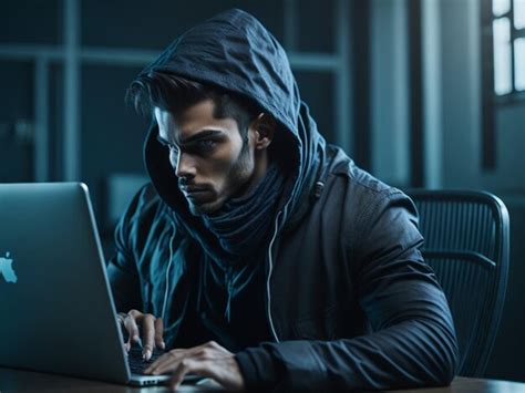 premium ai image cyber security hacker