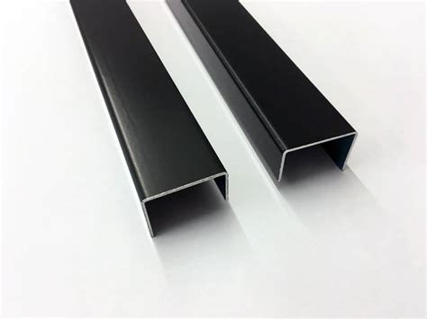 Cornière Alu Gris Anthracite Profile De Finition Aluminium Terrasse