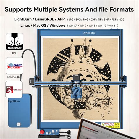 【refurbished】atomstack A20 Pro Laser Engraver 130w Engraving Cutting M