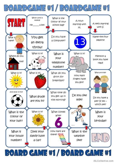 285 Boardgames English Esl Worksheets Pdf And Doc