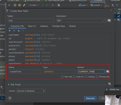 用户管理第2节课 idea 2023 2 创建表 鱼皮 idea2023数据库怎么添加表 csdn博客